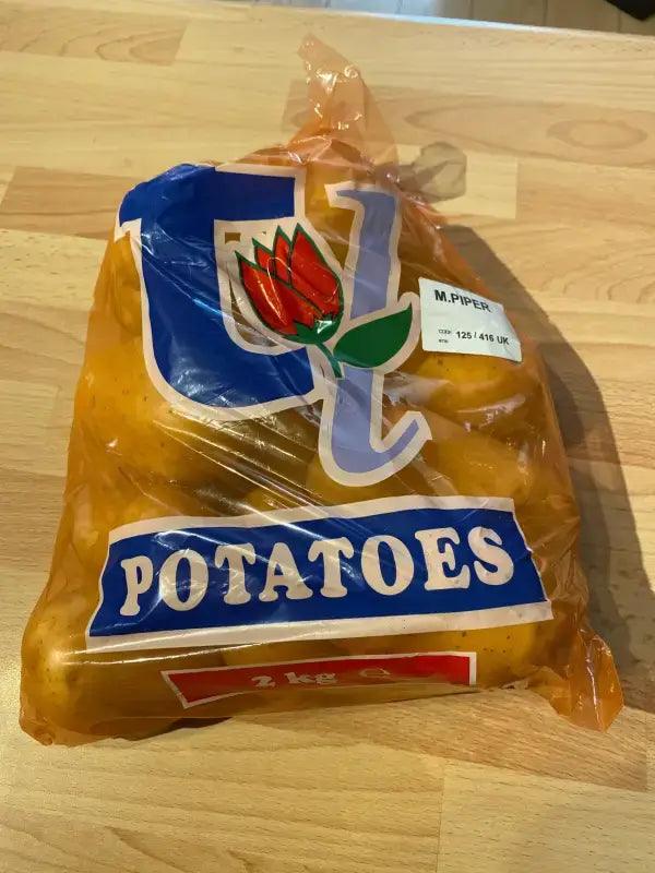 2kg Pre Packed Potatoes - Buy Online – Bromfields Butchers