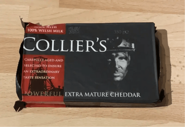 Colliers Extra Mature Cheddar 350g - Buy Online – Bromfields Butchers